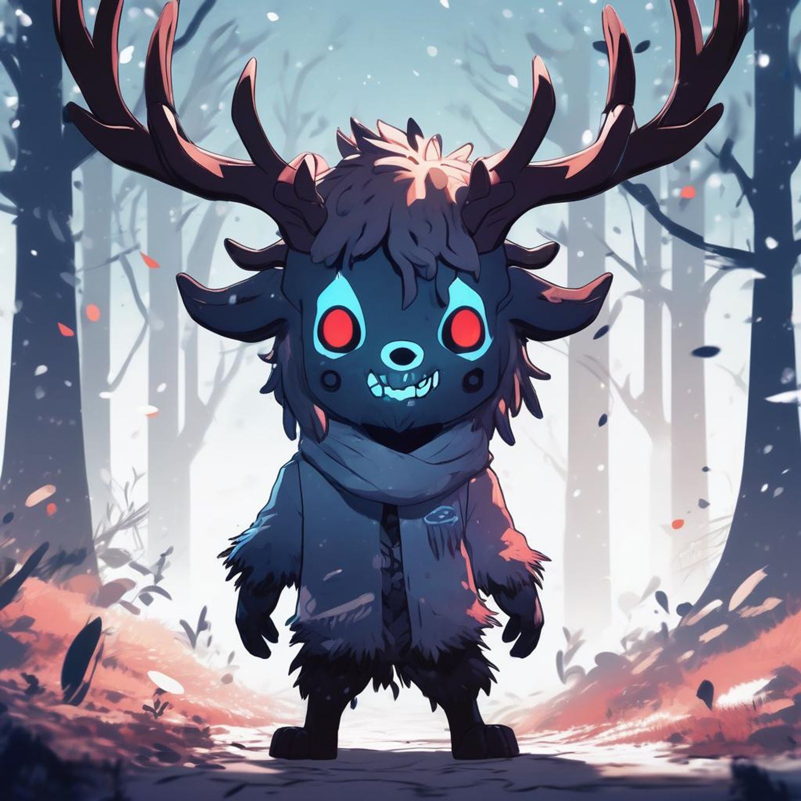 cute UWU Wendigo - AI Generated Artwork - NightCafe Creator