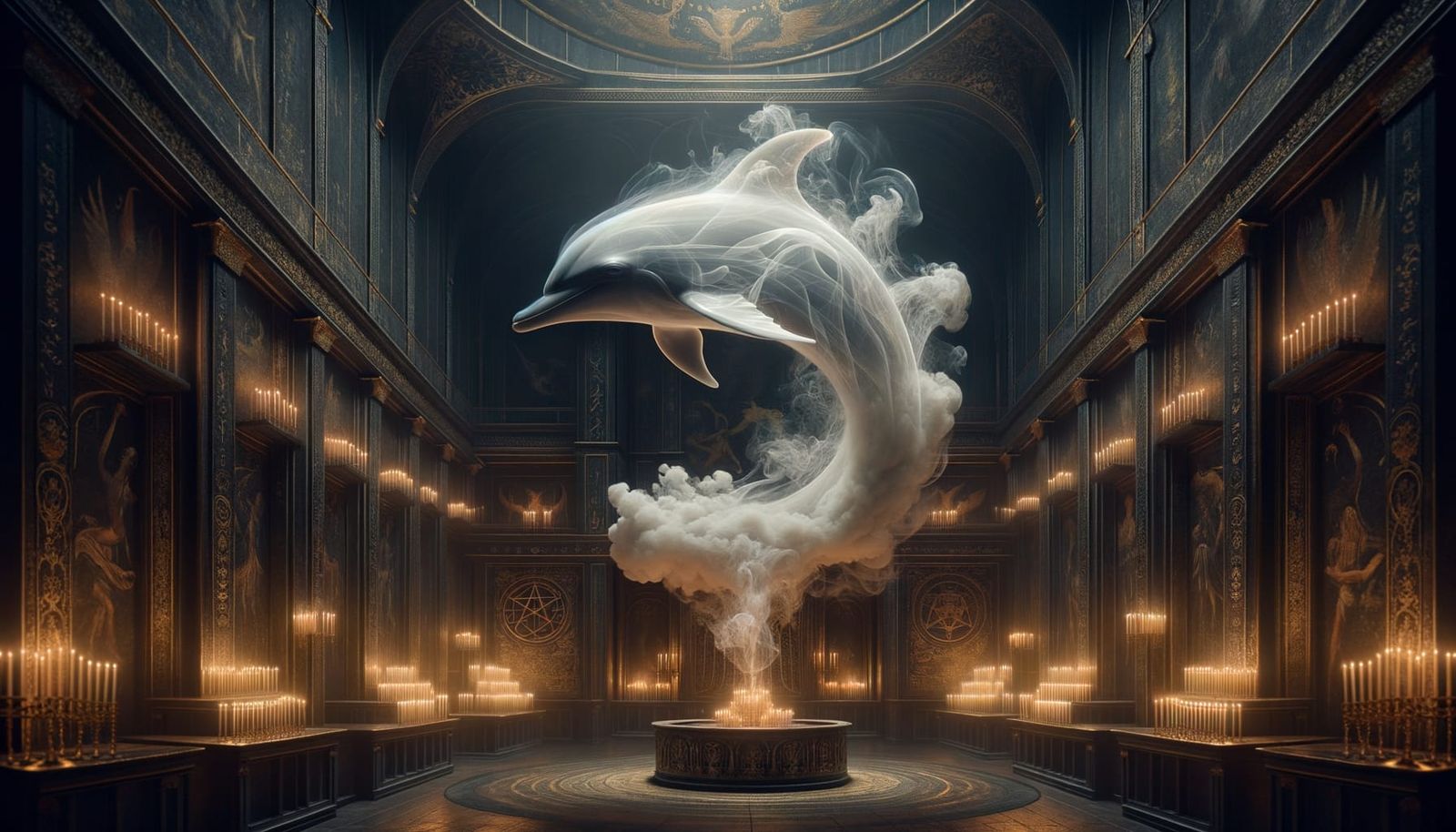 Dolphin Spirit - AI Generated Artwork - NightCafe Creator