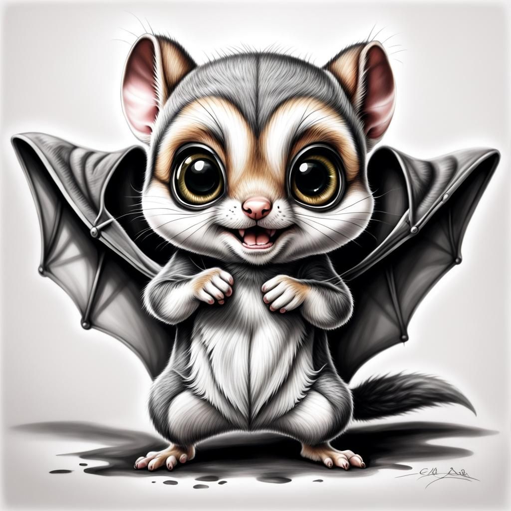 tiny chibi squirrel - AI Generated Artwork - NightCafe Creator