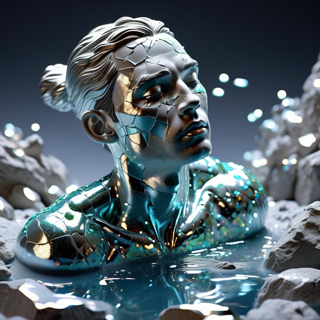 clay swimmer - AI Generated Artwork - NightCafe Creator