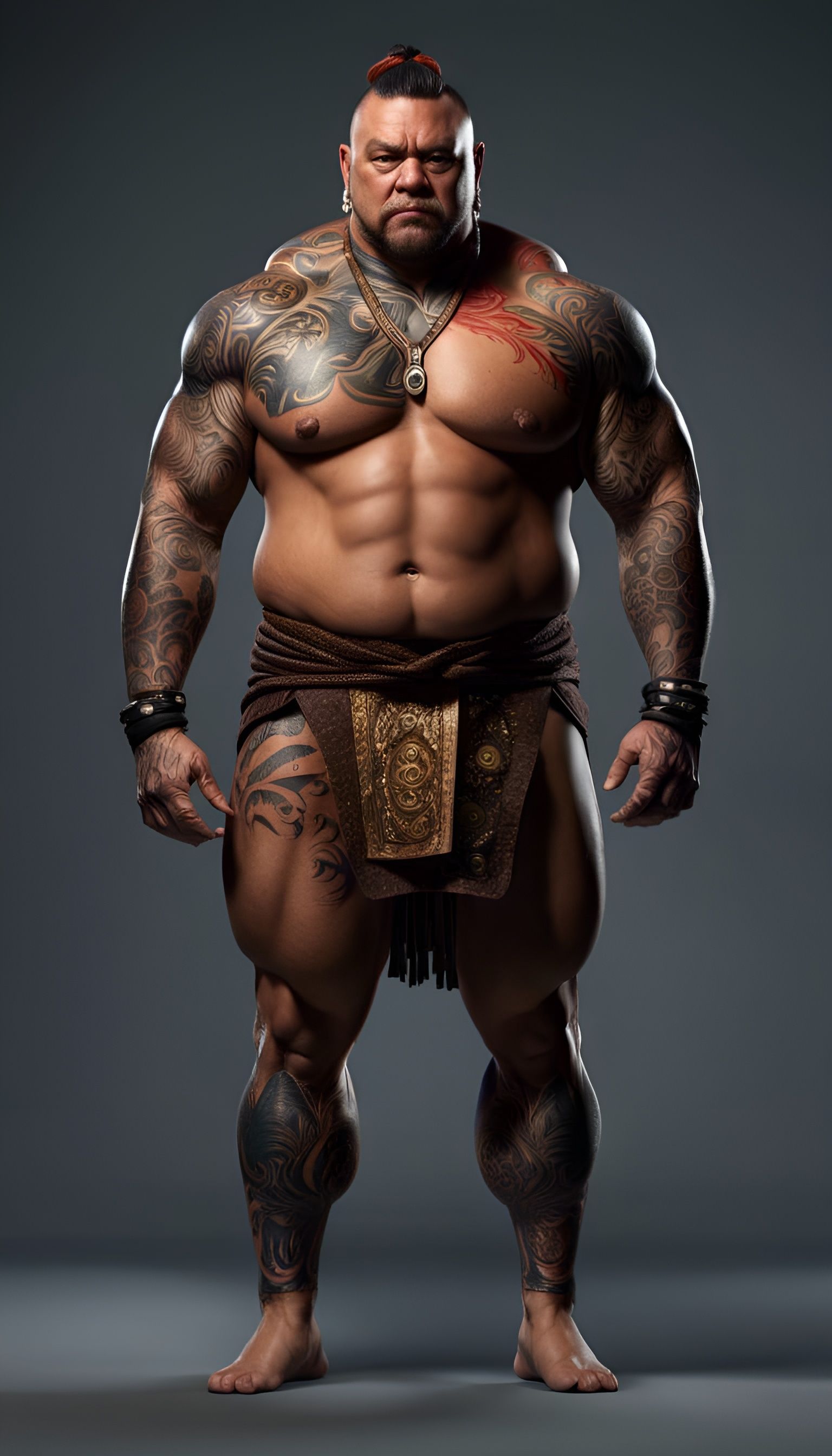 Koa Warrior - AI Generated Artwork - NightCafe Creator