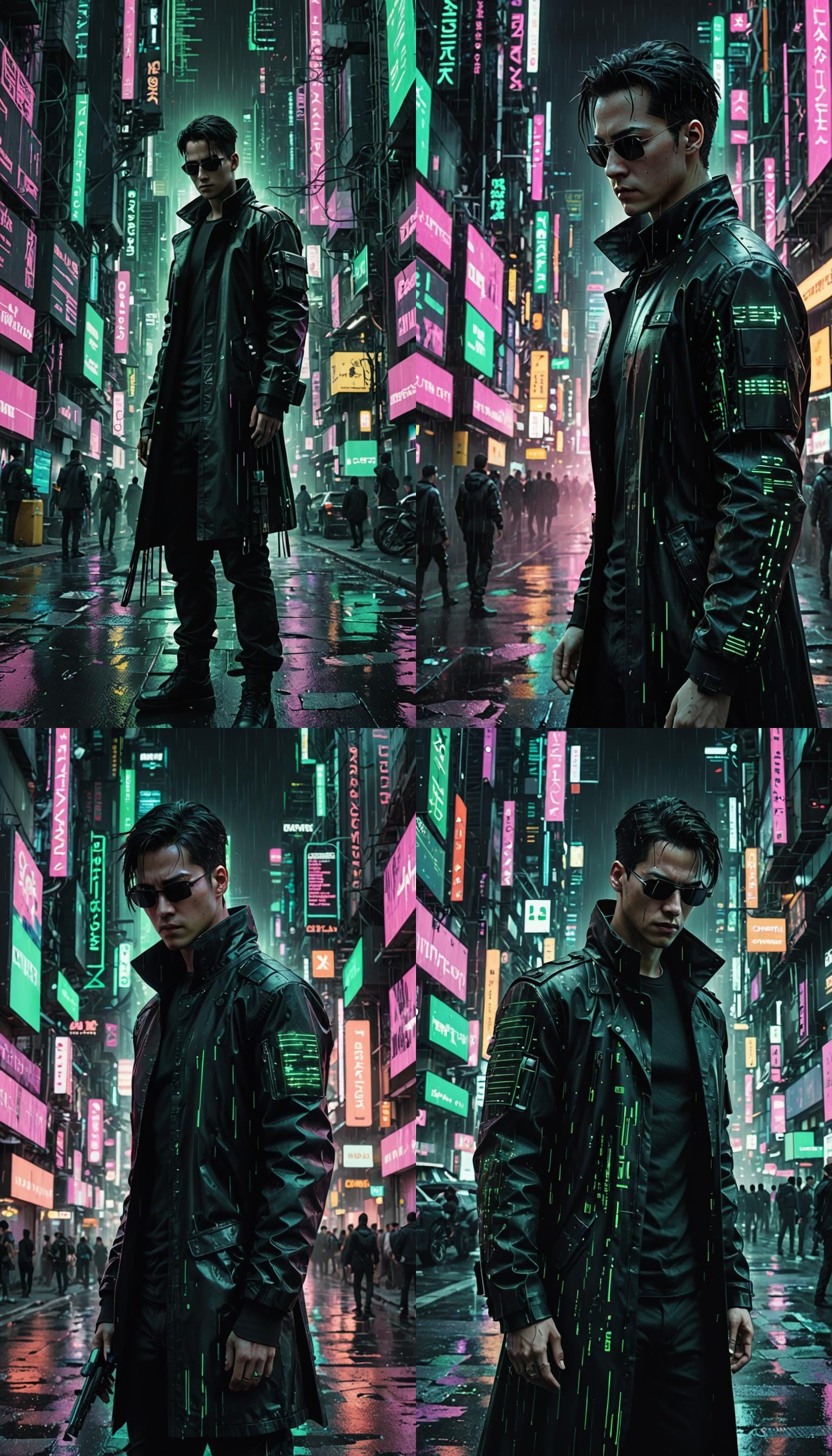 In the Matrix - AI Generated Artwork - NightCafe Creator