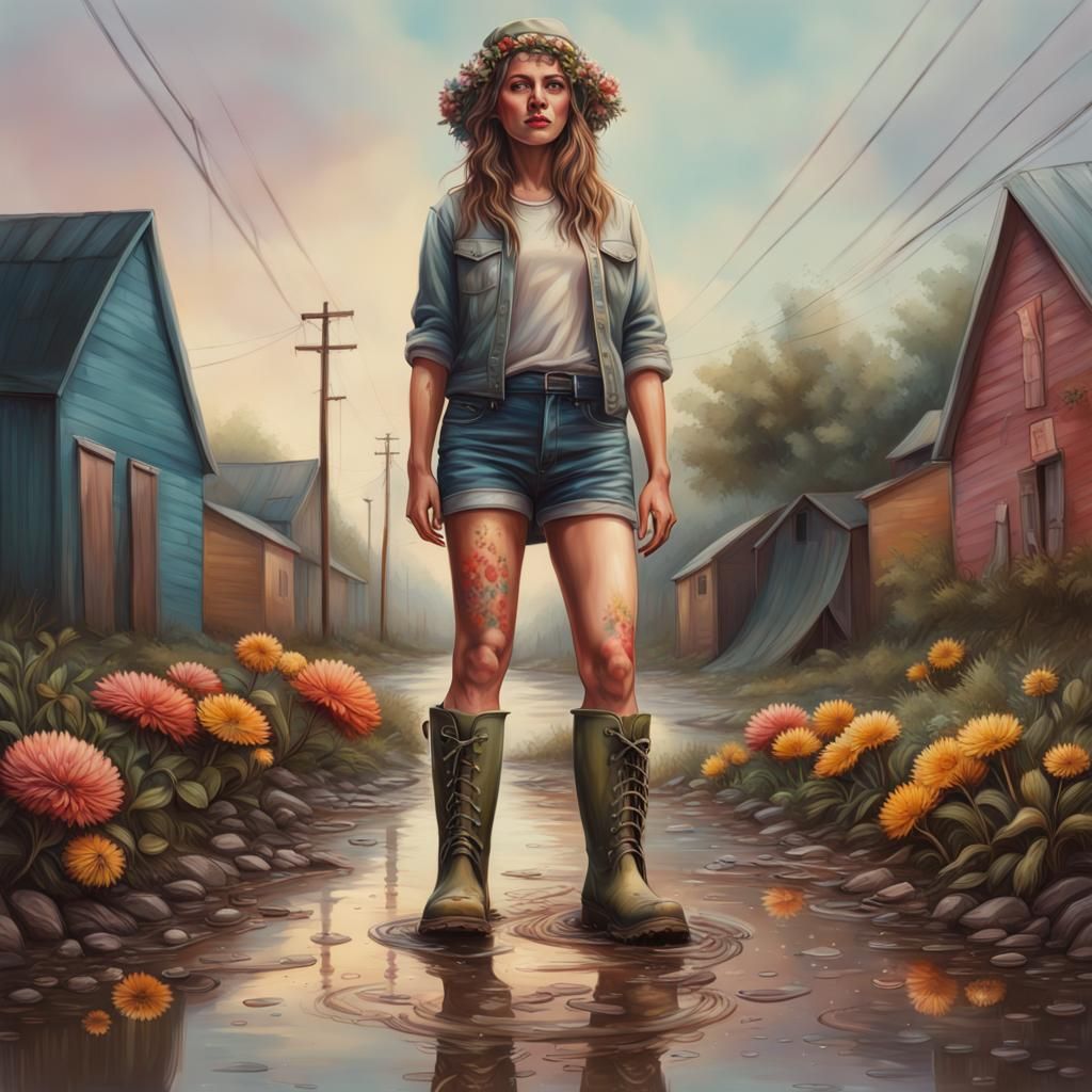 Lady Spring VI - AI Generated Artwork - NightCafe Creator