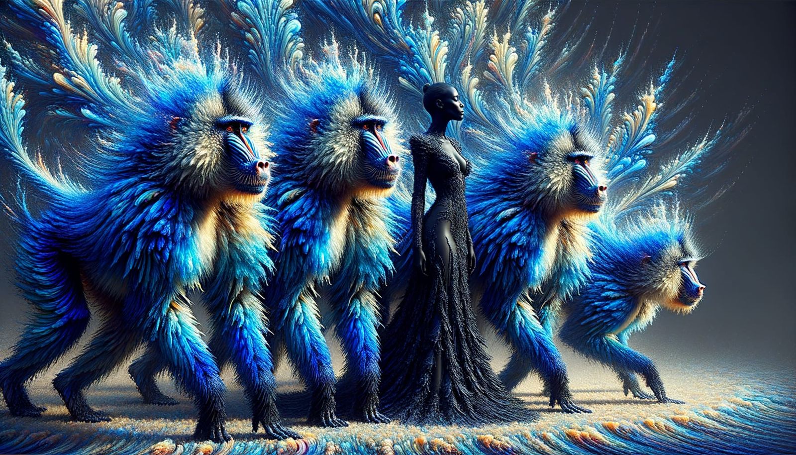Blue Baboon Fashion Show... - Blue Baboon Fashion Show...