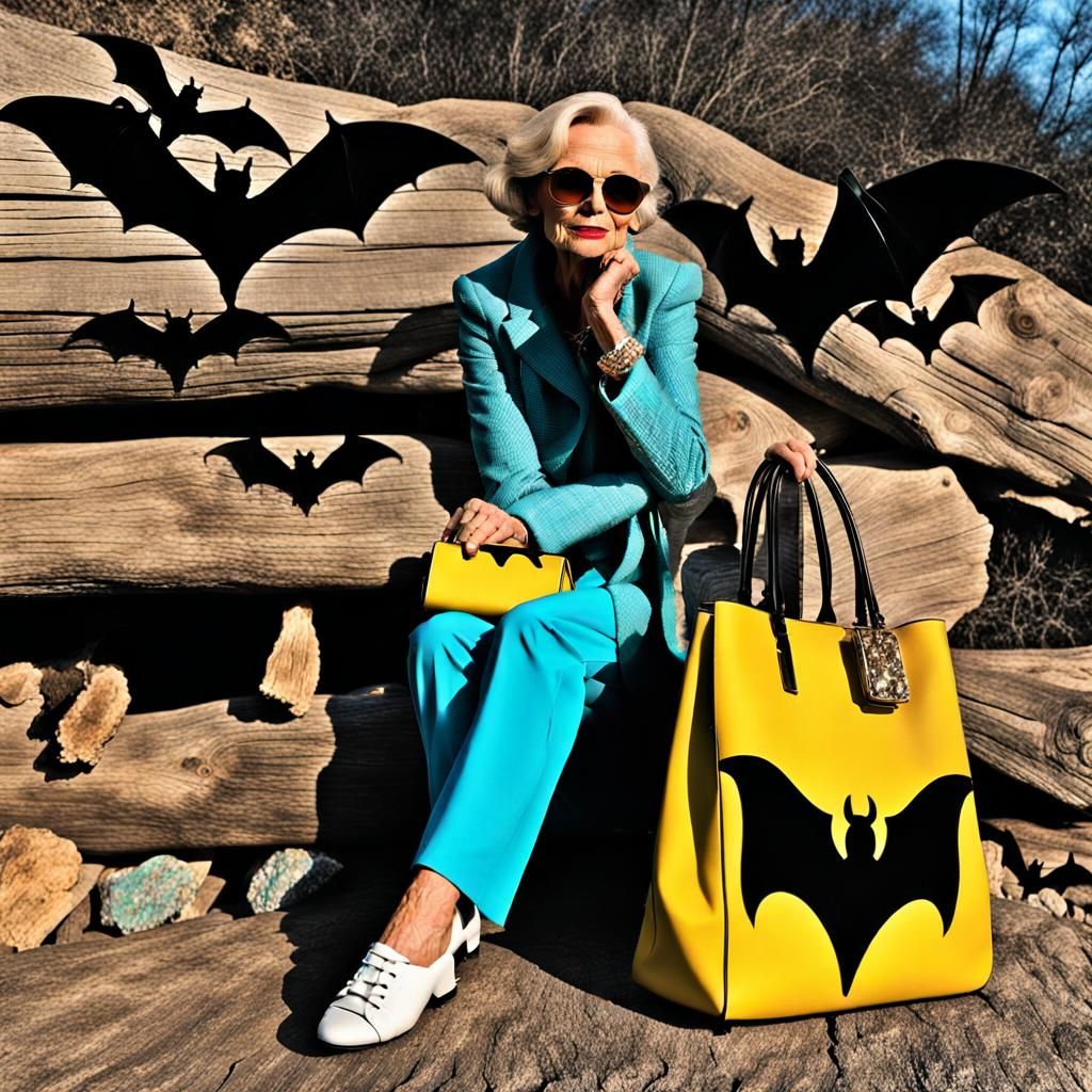 BATMAN'S GRANNY 3024 - AI Generated Artwork - NightCafe Creator