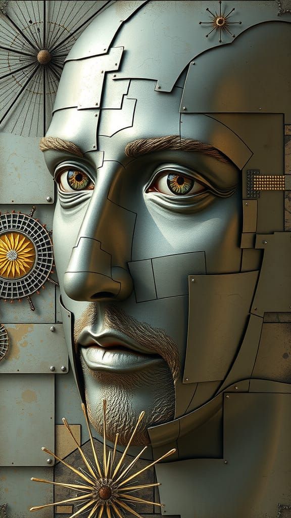 Cyber Renaissance Masterpiece Portrait - AI Art