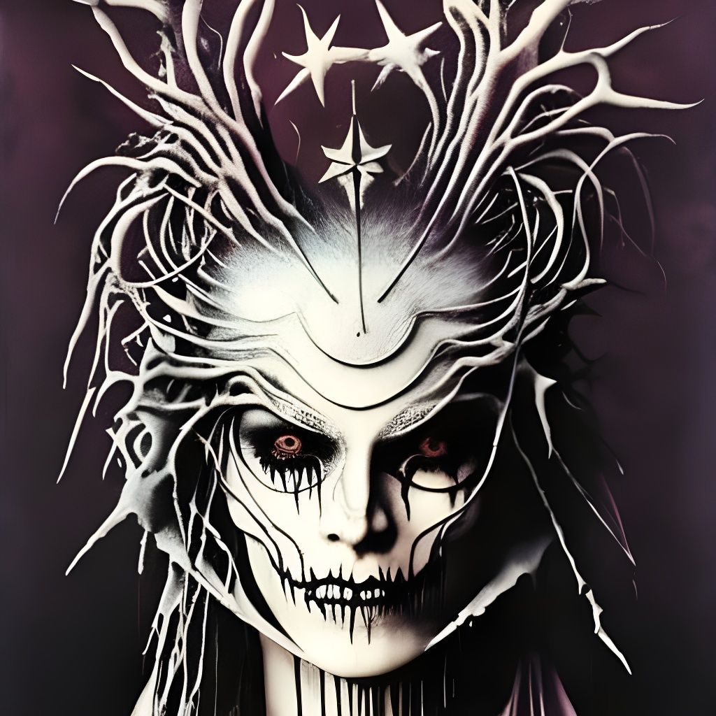 Hell Priestess - AI Generated Artwork - NightCafe Creator