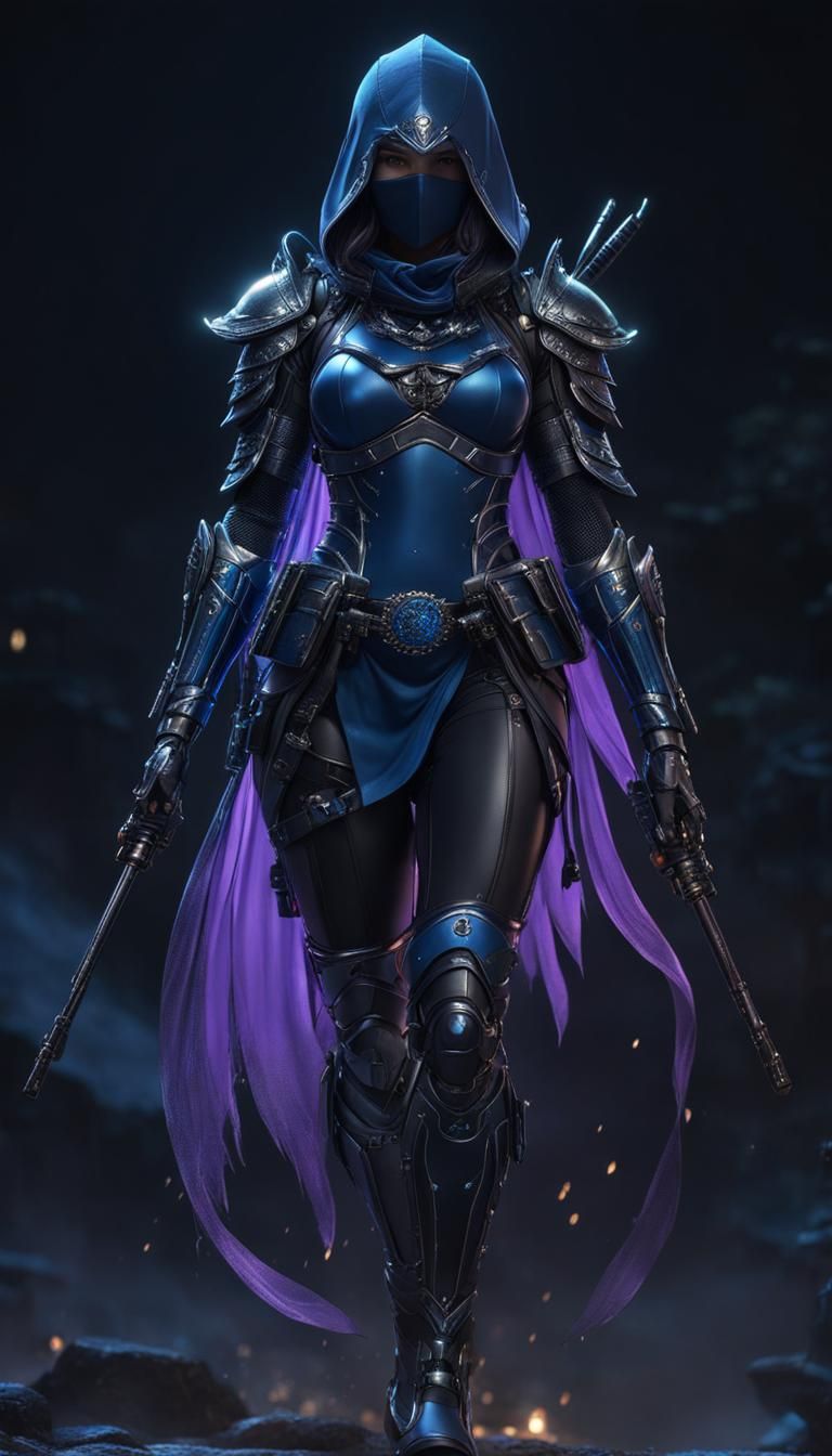 KUNOICHI - - EVOLUTION - AI Generated Artwork - NightCafe Creator