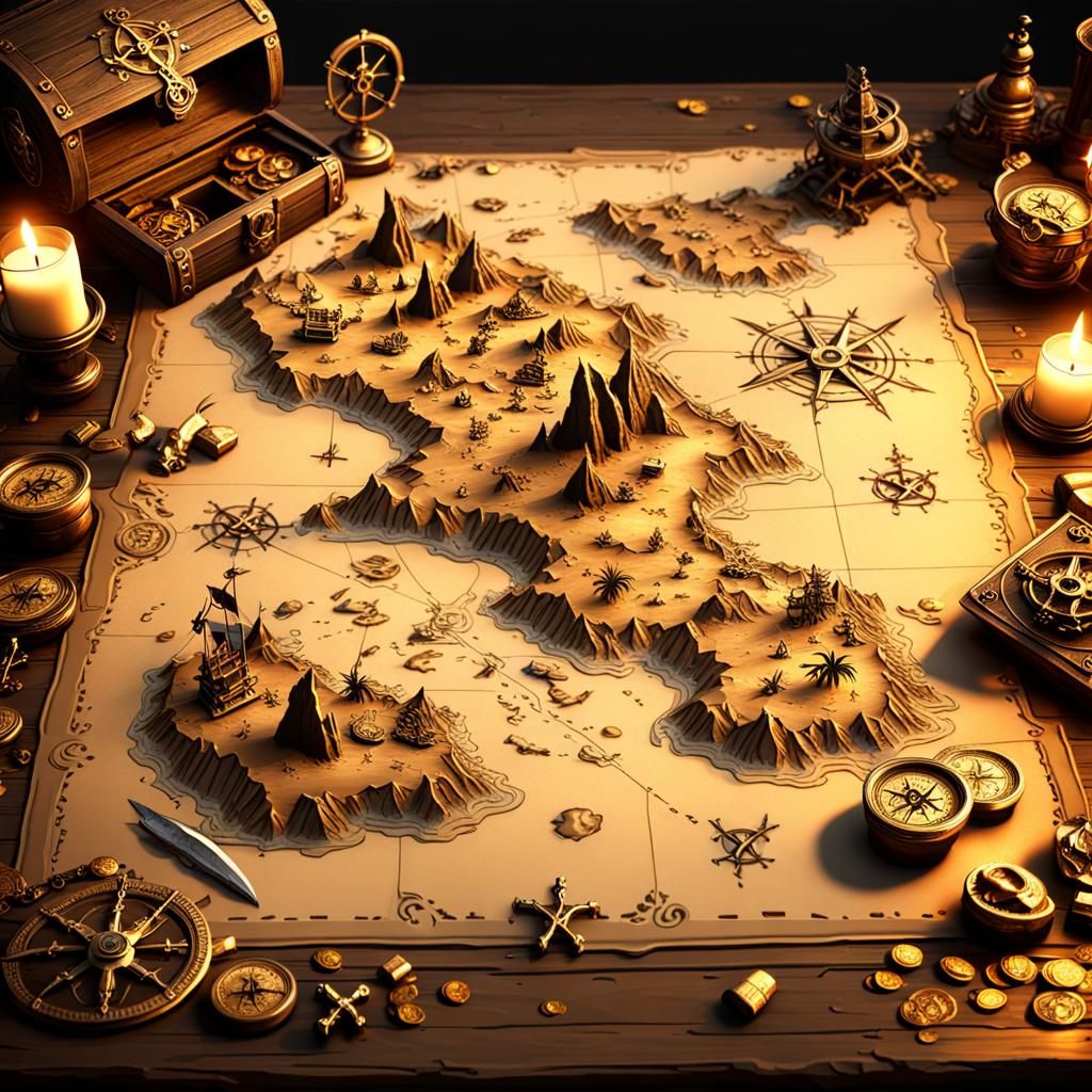 Maps - AI Generated Artwork - NightCafe Creator