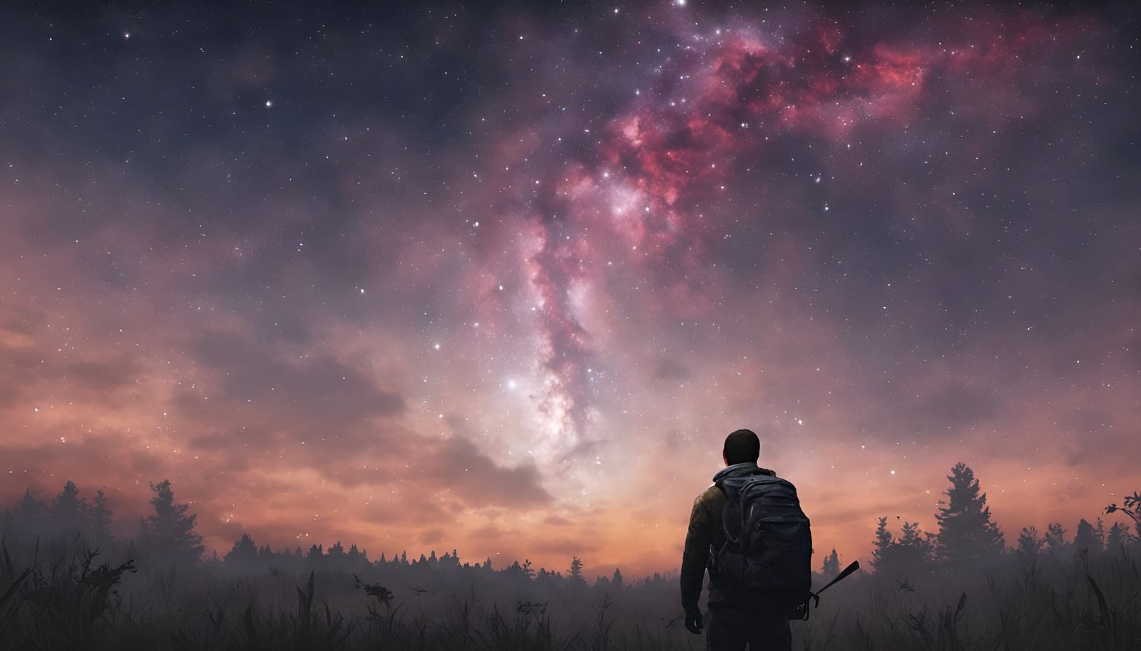 DayZ Image with a Galaxy Sky - AI Generated Artwork - NightCafe Creator