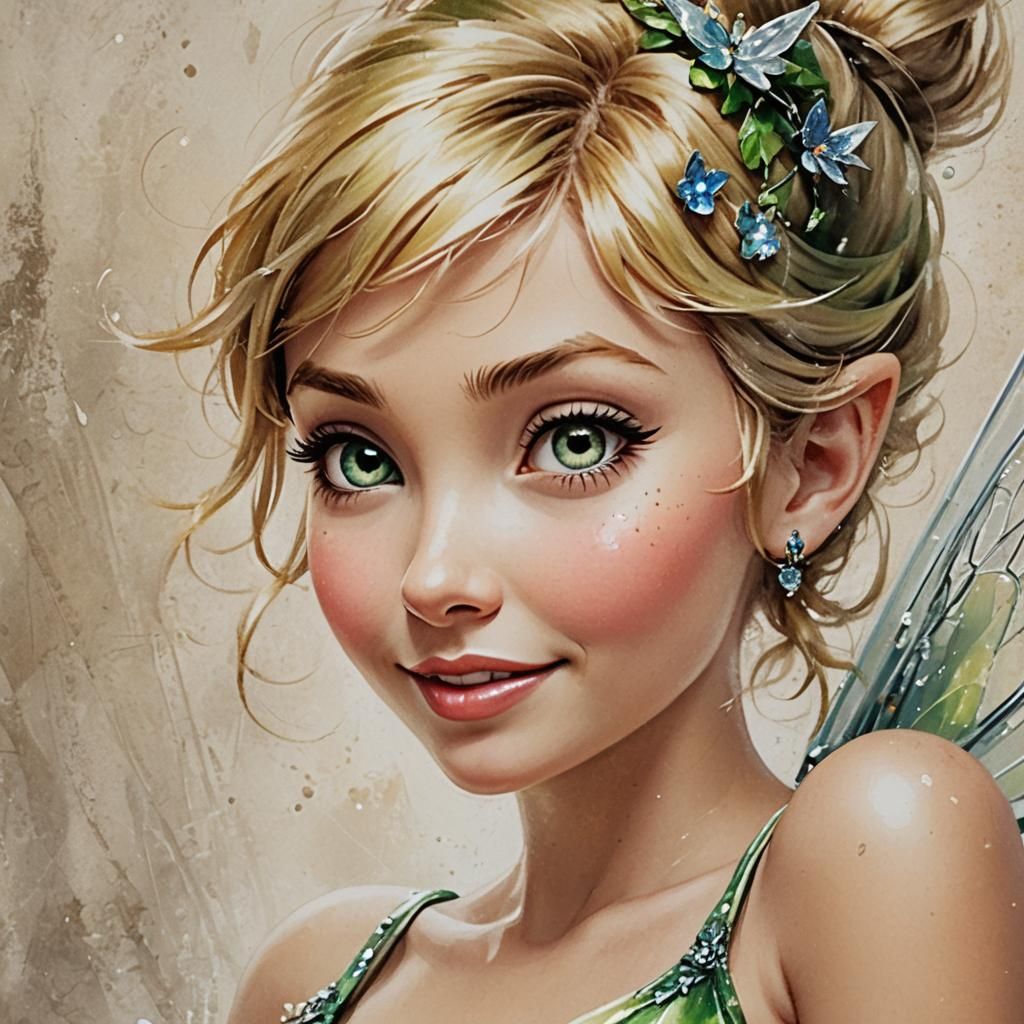 Tinkerbell - AI Generated Artwork - NightCafe Creator