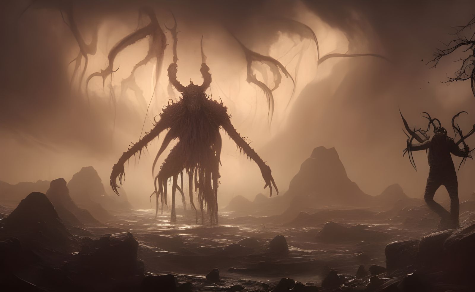The World of Lovecraft - The Eldritch Creatures - AI Generated Artwork ...