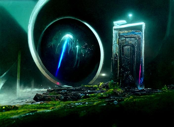 a portal opening on many parallel universes 8k resolution concept art - AI Generated Artwork ...