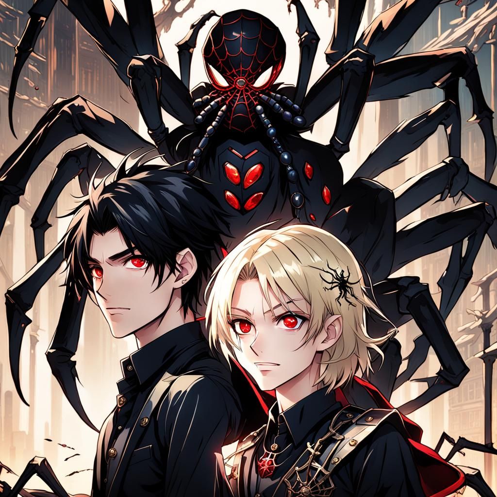 Spider Siblings - AI Generated Artwork - NightCafe Creator