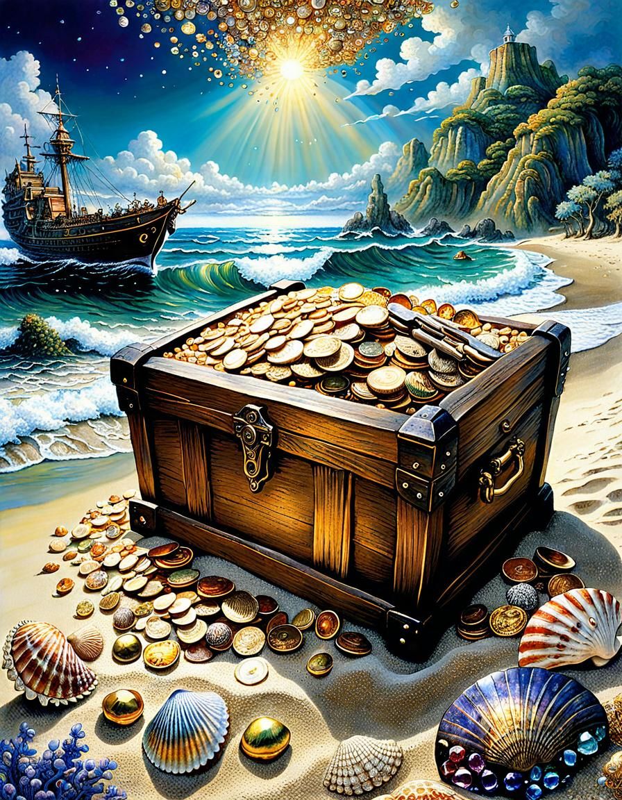 Washed ashore 8 - AI Generated Artwork - NightCafe Creator