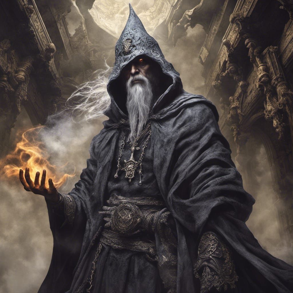 Dark Wizard - AI Generated Artwork - NightCafe Creator