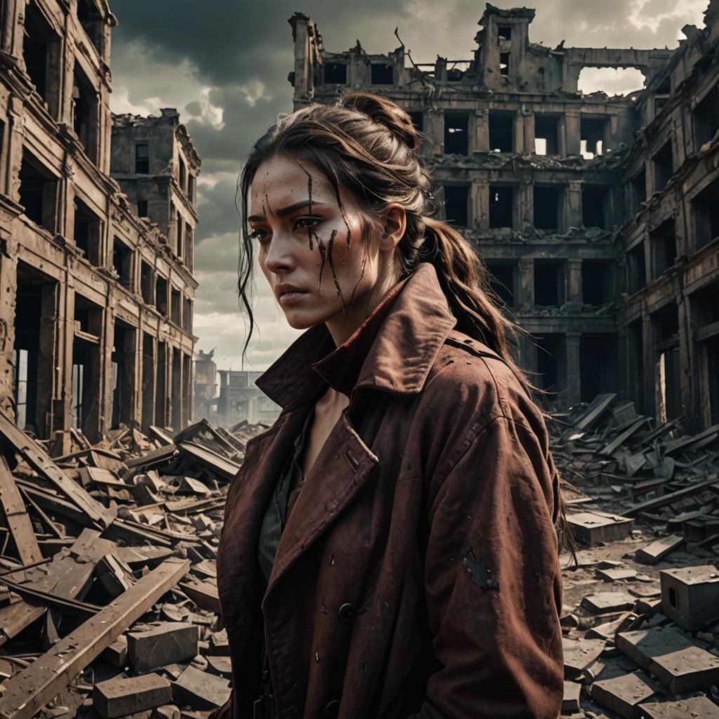 Grim Determination - AI Generated Artwork - NightCafe Creator