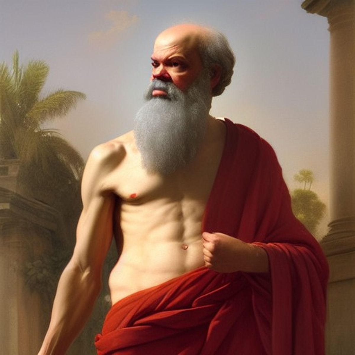 Socrates - AI Generated Artwork - NightCafe Creator
