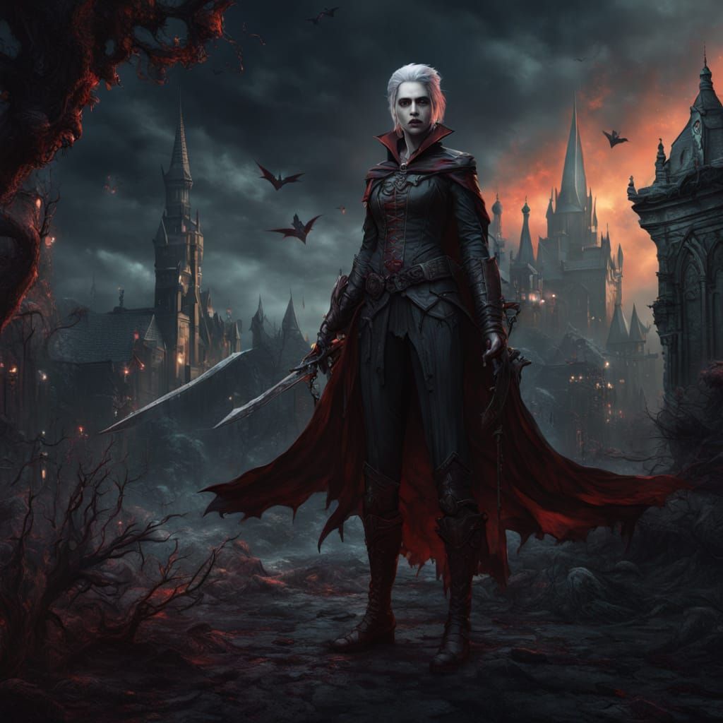 No-Theme Thursday Female Vampire - Detailed Female Vampire i...