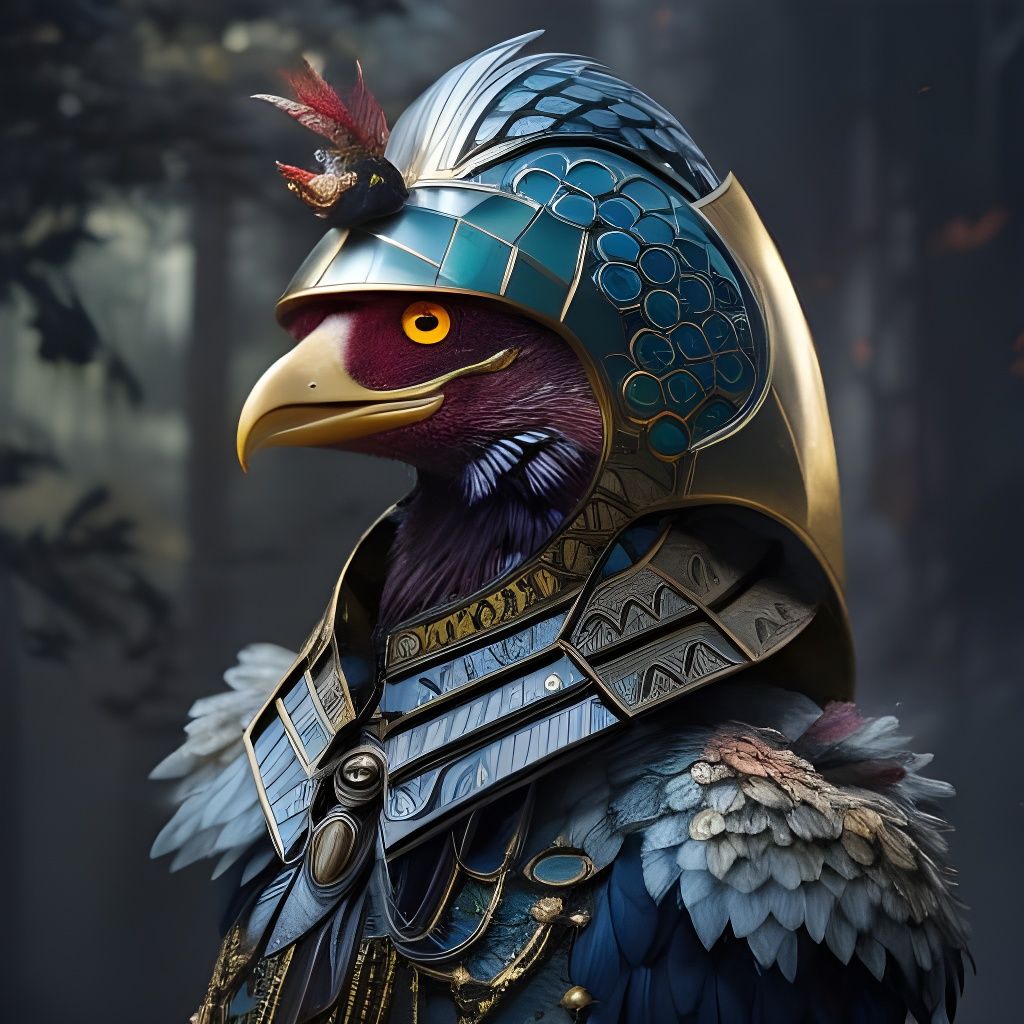 Battle Chicken - AI Generated Artwork - NightCafe Creator