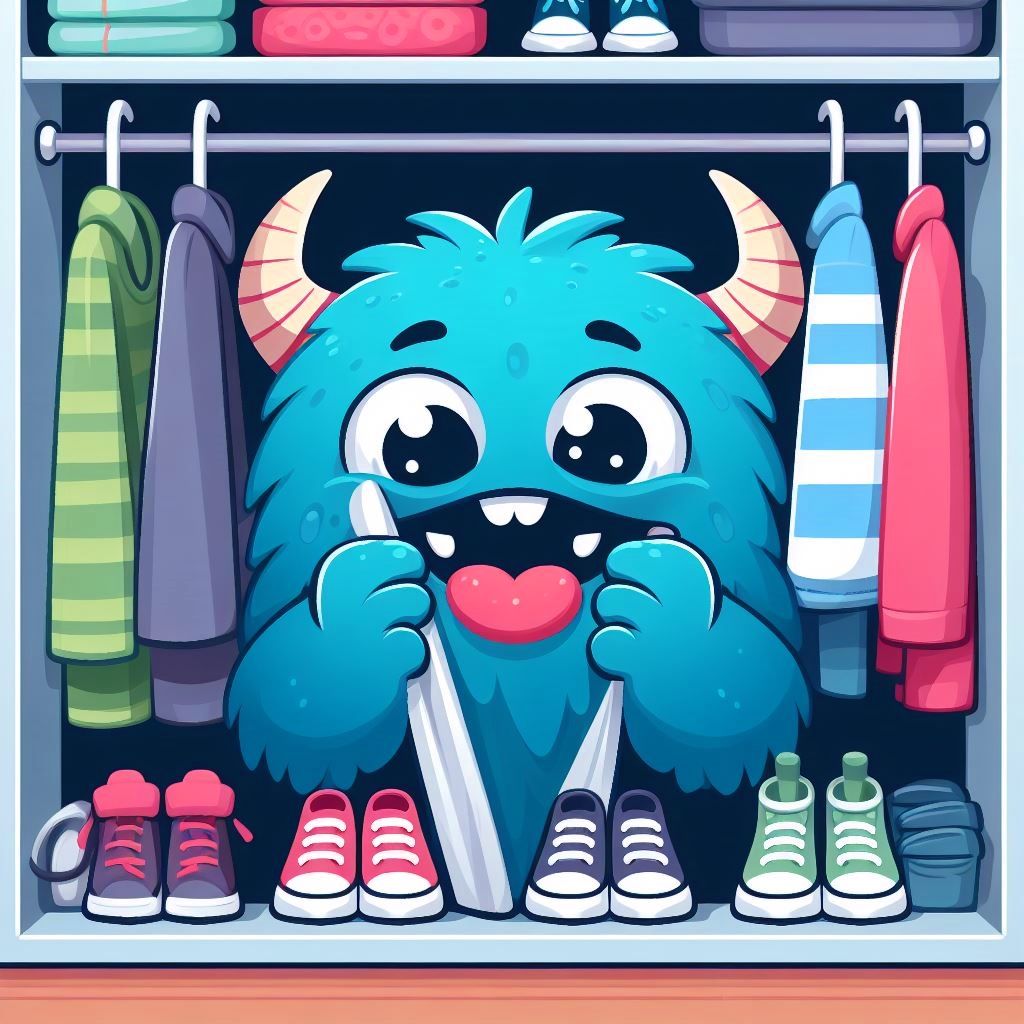 Closet Monster - AI Generated Artwork - NightCafe Creator