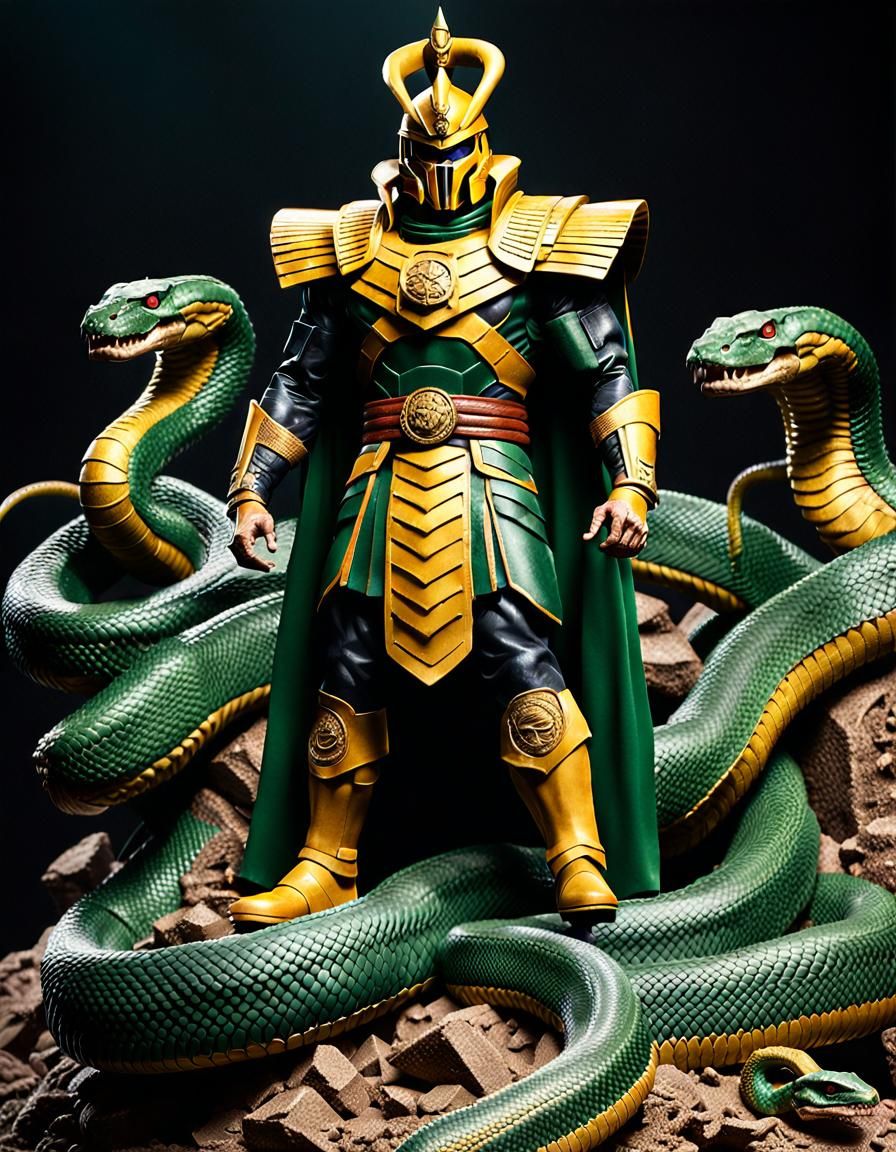 Serpentor, C.O.B.R.A Emperor - AI Generated Artwork - NightCafe Creator