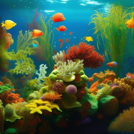 Can Anyone Find Nemo? - AI Generated Artwork - NightCafe Creator