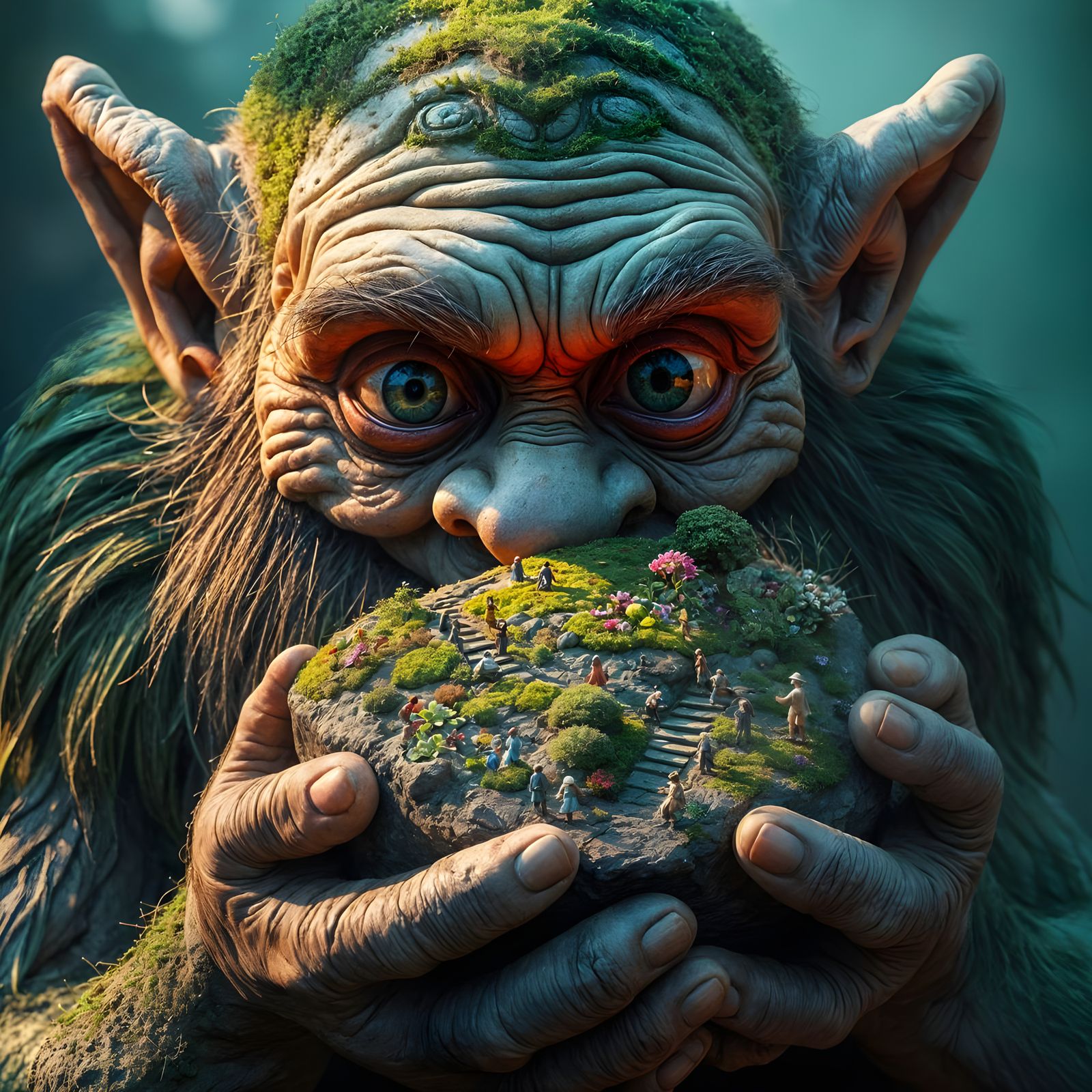 The garden of Mossbeard the Elder - Enchanted Trolls' Paradi...