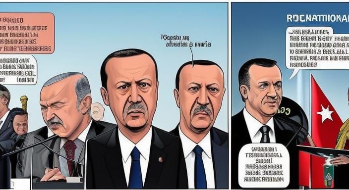 witty critical depiction presented mix of political cartoon comics ...