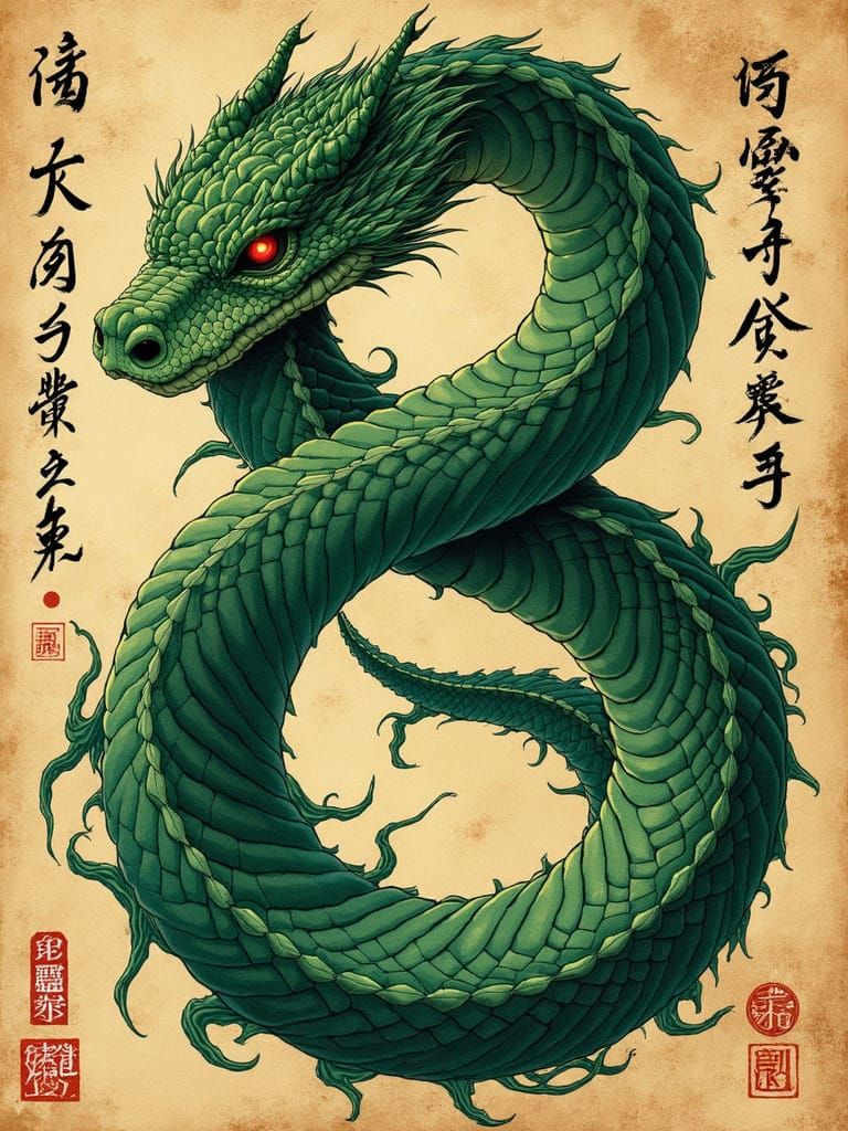 #8 - Symbolizes karmic and material balance. Ryuu will guide you and ...