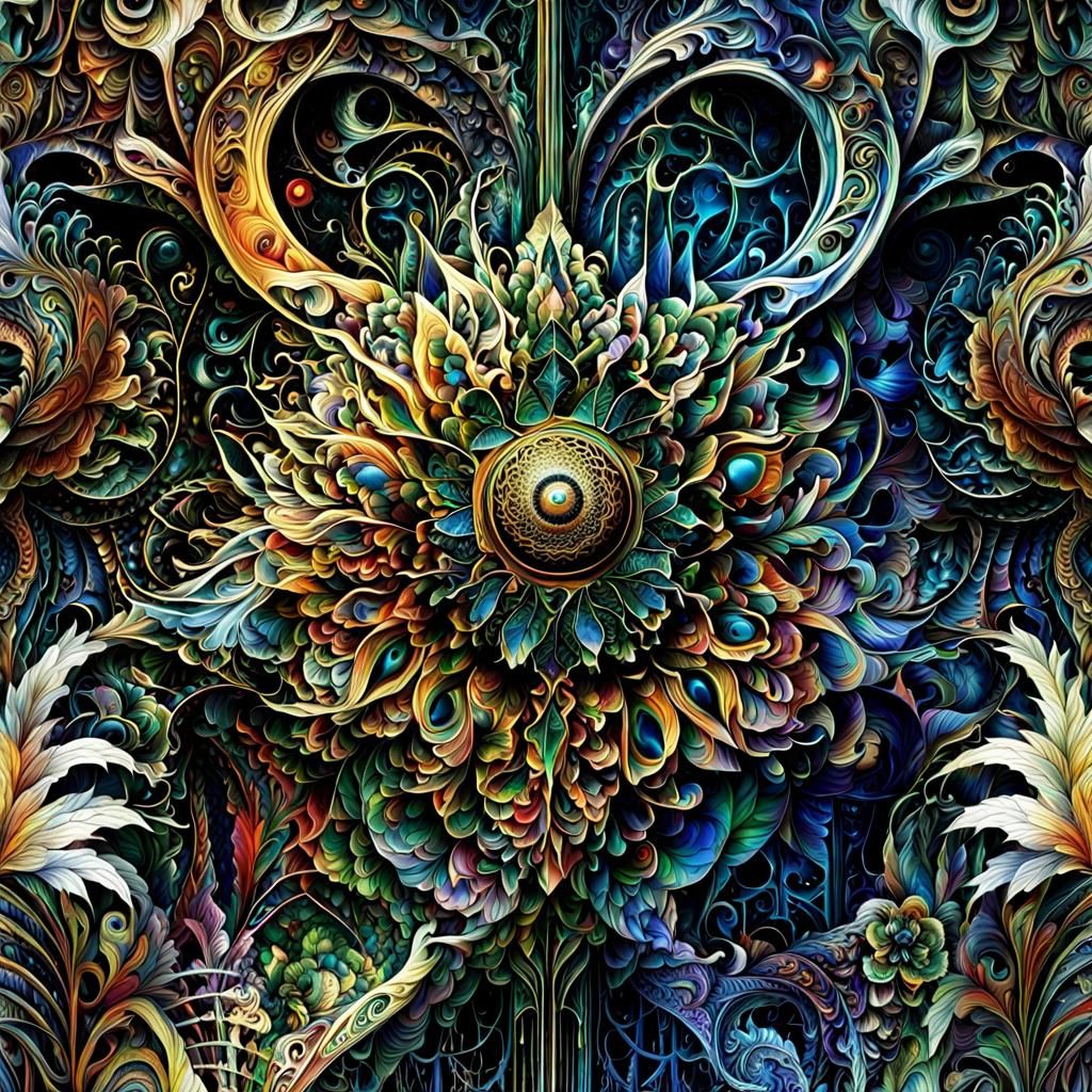 Abstract - AI Generated Artwork - NightCafe Creator