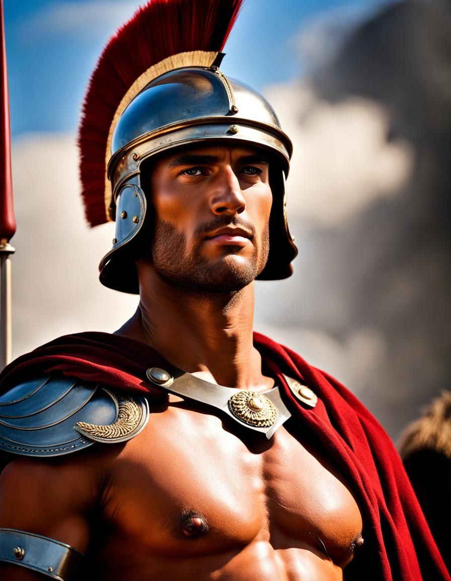 Centurion in Britannia - AI Generated Artwork - NightCafe Creator