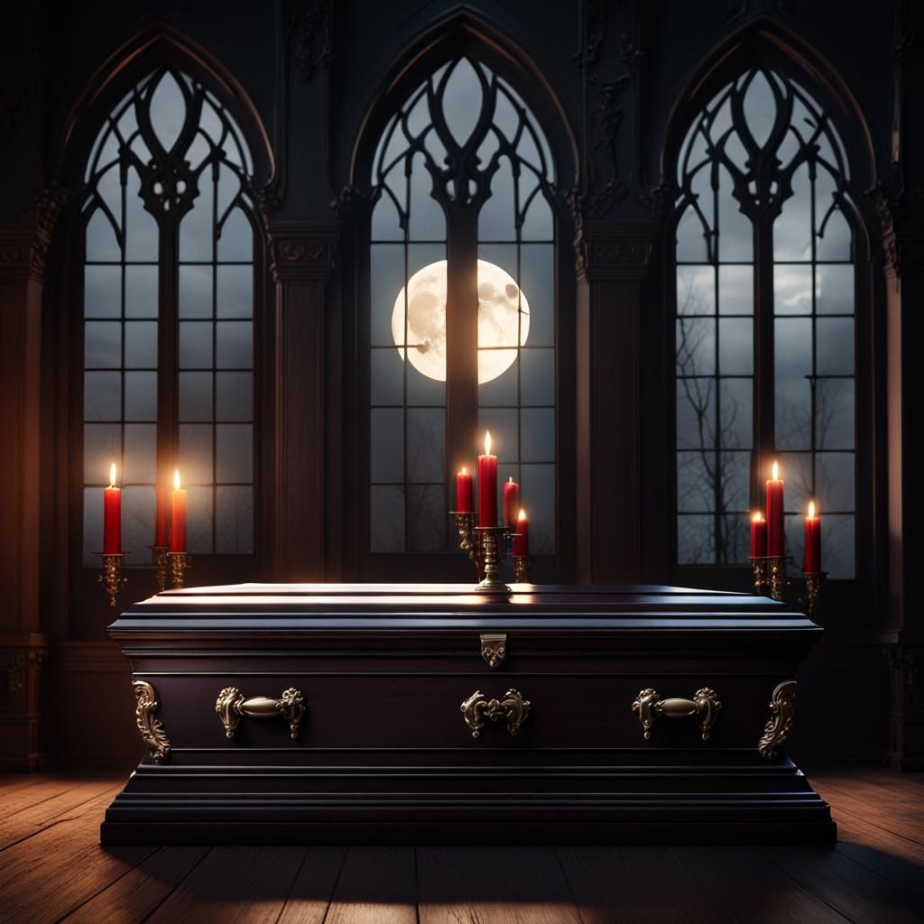 Vampire's Room - AI Generated Artwork - NightCafe Creator