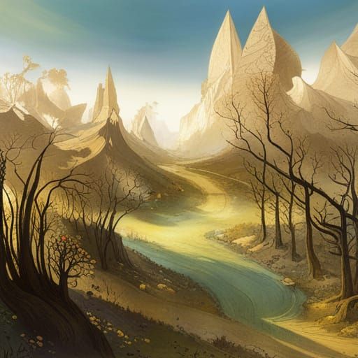 untouched landscape by Charles Maurice Detmold, Yoann Lossel and Arthur ...