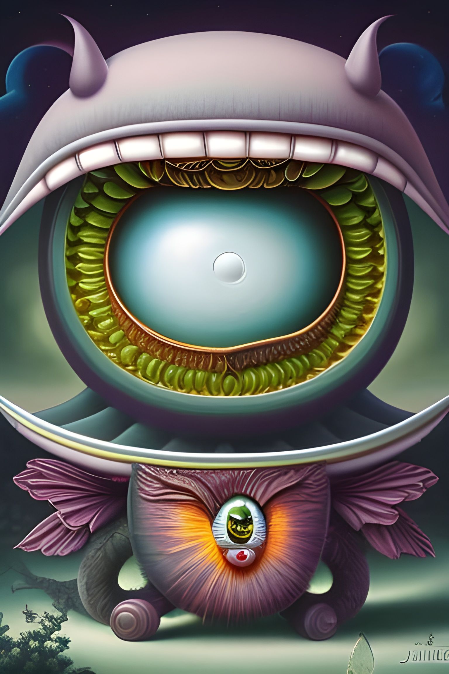 Eye-devoid - AI Generated Artwork - NightCafe Creator