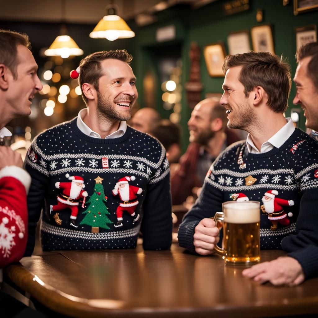Ugly Christmas jumper - AI Generated Artwork - NightCafe Creator