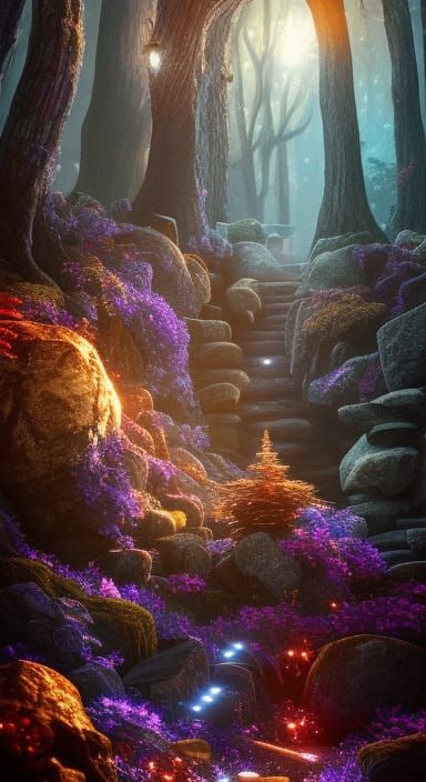 Magical lands - AI Generated Artwork - NightCafe Creator