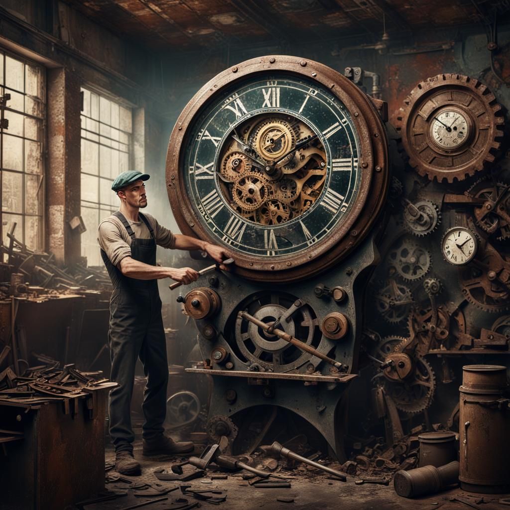 Time Repair - AI Generated Artwork - NightCafe Creator