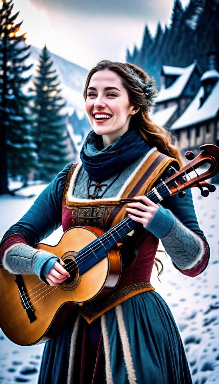 Happy bard - AI Generated Artwork - NightCafe Creator