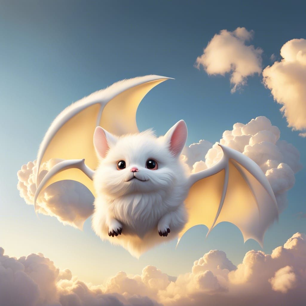 Cloud Bat 2 - AI Generated Artwork - NightCafe Creator