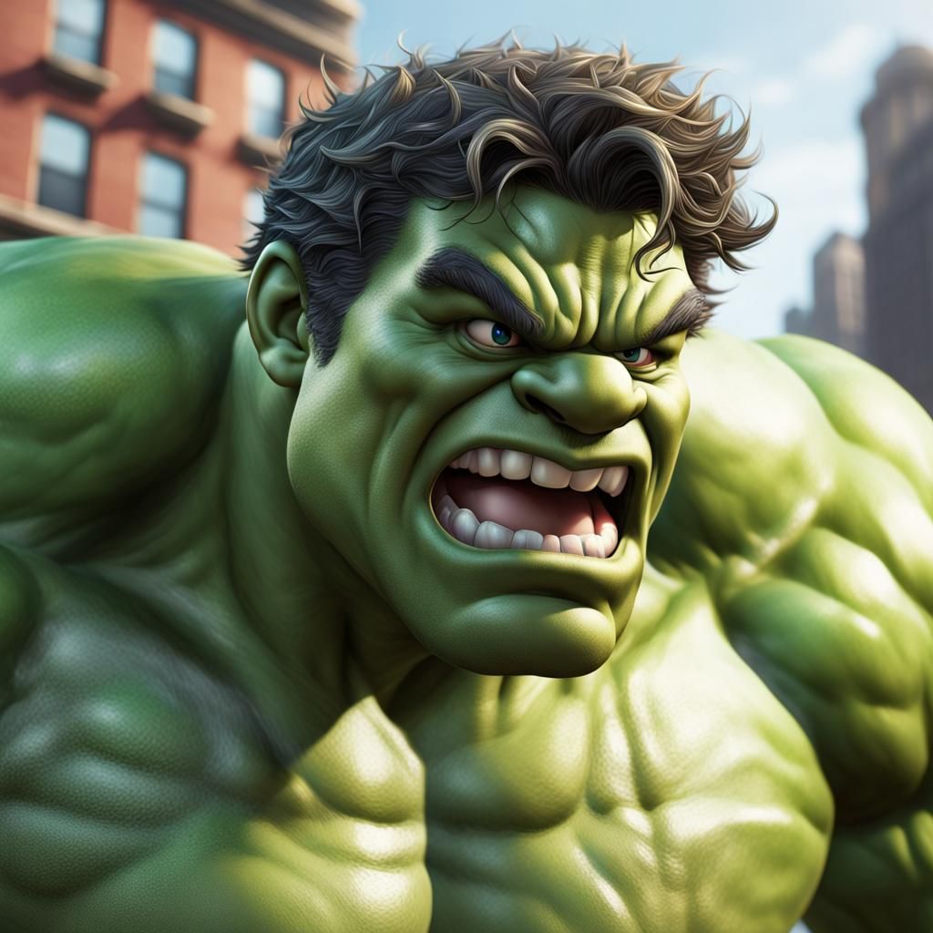 Hulk - AI Generated Artwork - NightCafe Creator