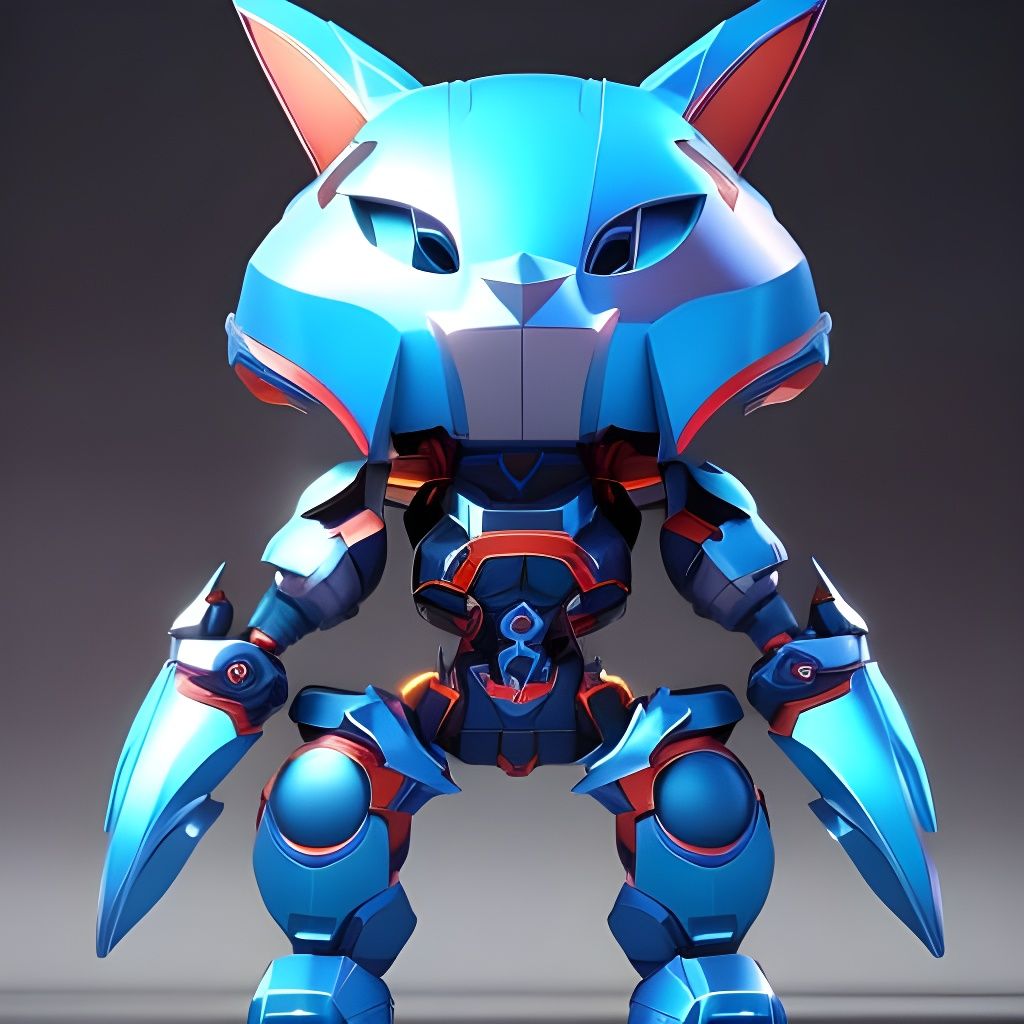 Robo-rabbit 9000 - AI Generated Artwork - NightCafe Creator