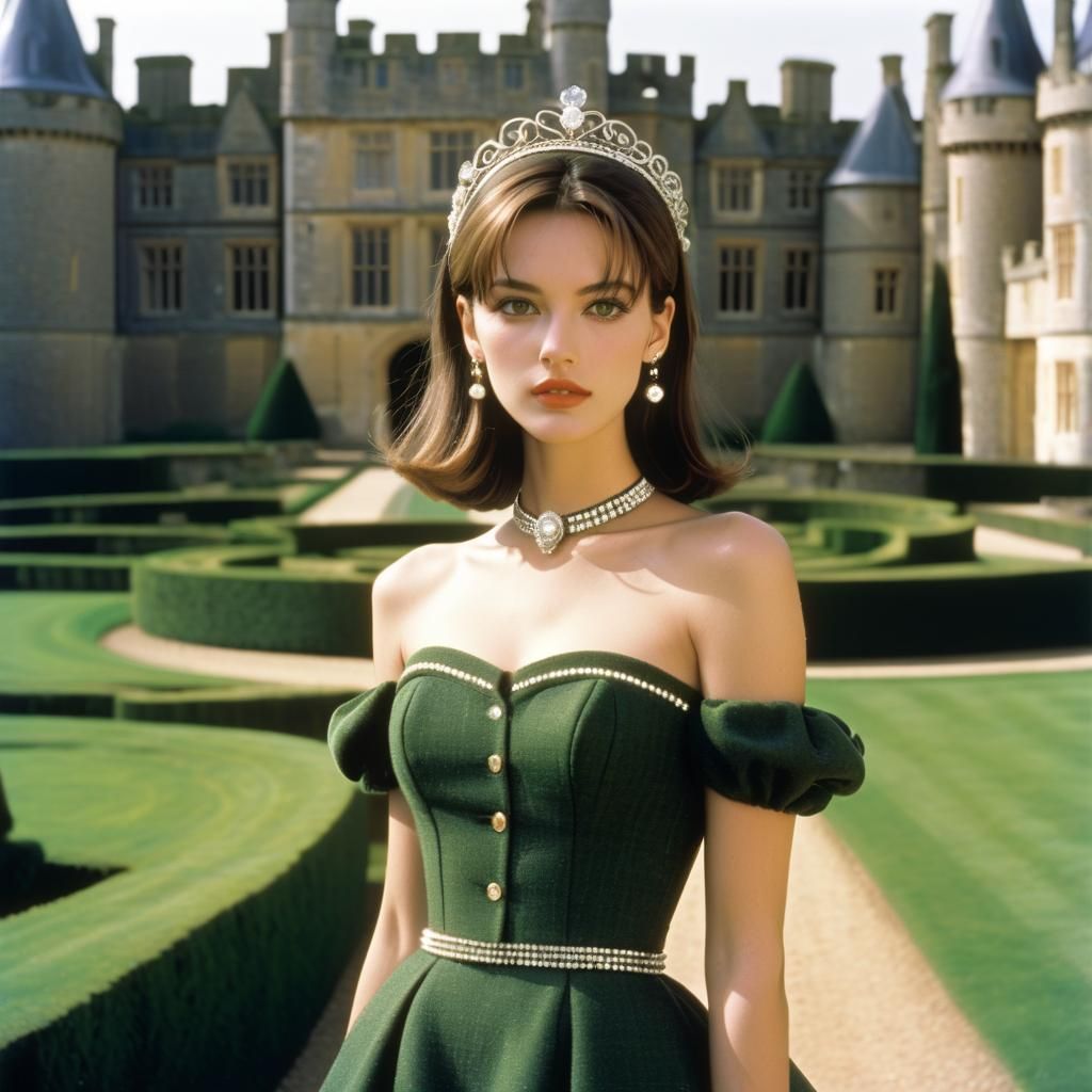 the princess in the maze - AI Generated Artwork - NightCafe Creator