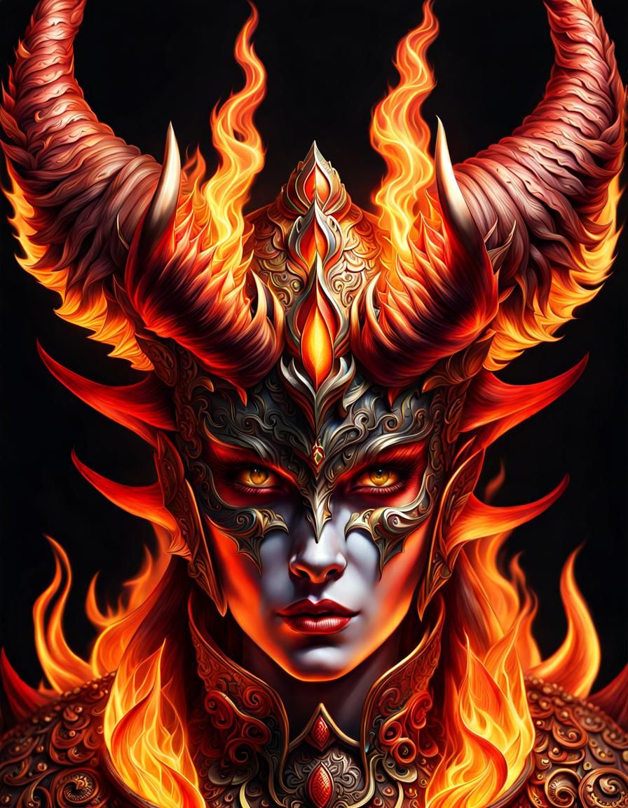 Demon - AI Generated Artwork - NightCafe Creator