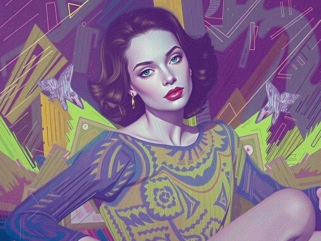 Retro Girlfriend - Retro Pop Art Goddess