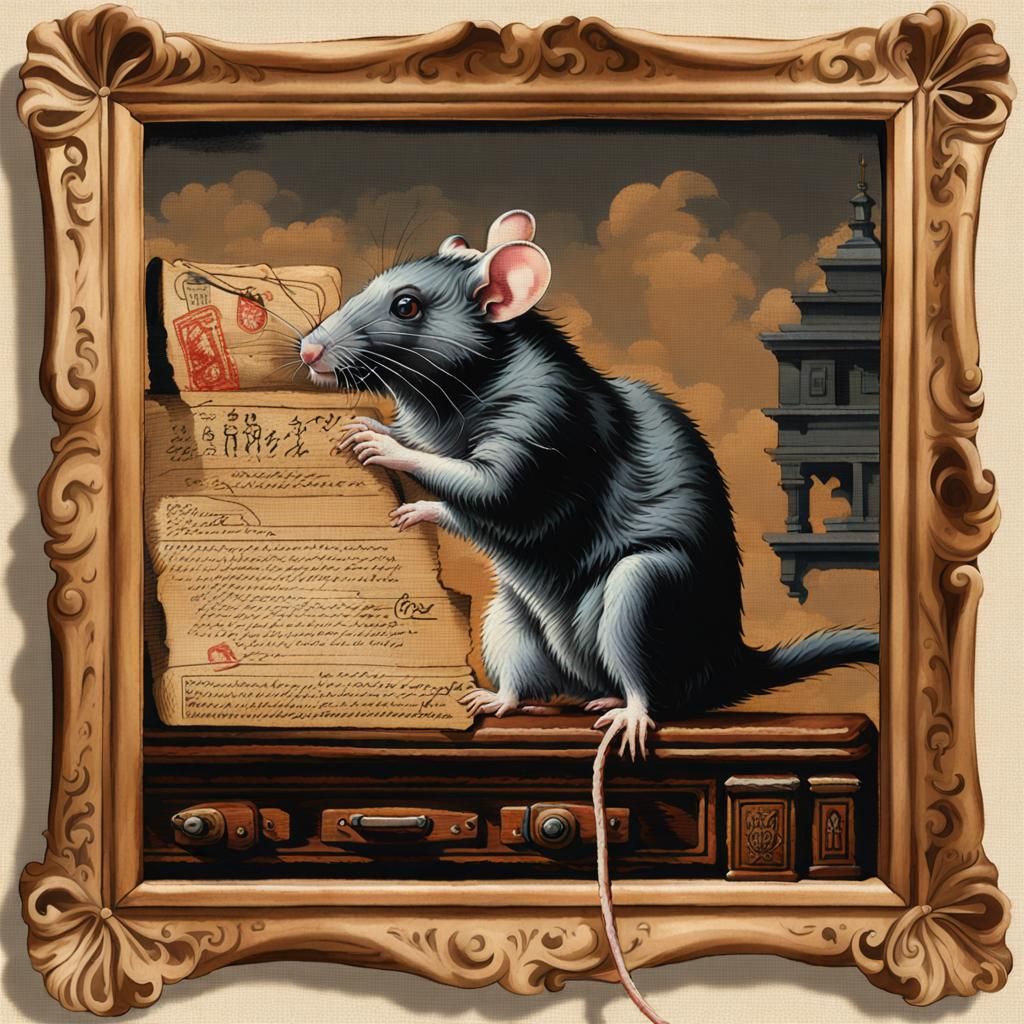Rat With Longest Ever Toe - AI Generated Artwork - NightCafe Creator