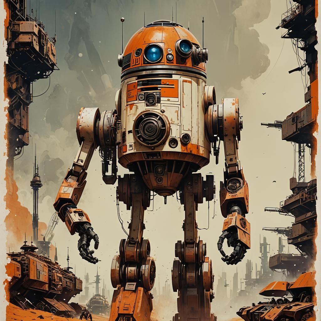 Droid - AI Generated Artwork - NightCafe Creator