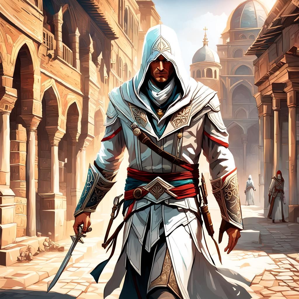 Altair illustration - AI Generated Artwork - NightCafe Creator