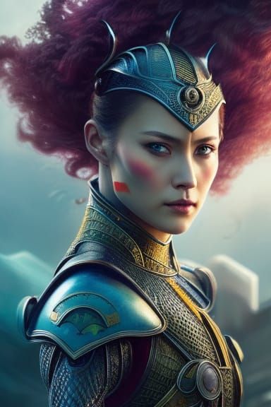 Warrior - AI Generated Artwork - NightCafe Creator