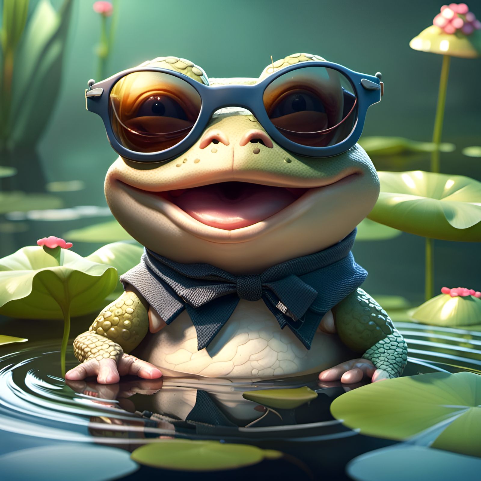 Feeling Toadally Awesome! - AI Generated Artwork - NightCafe Creator